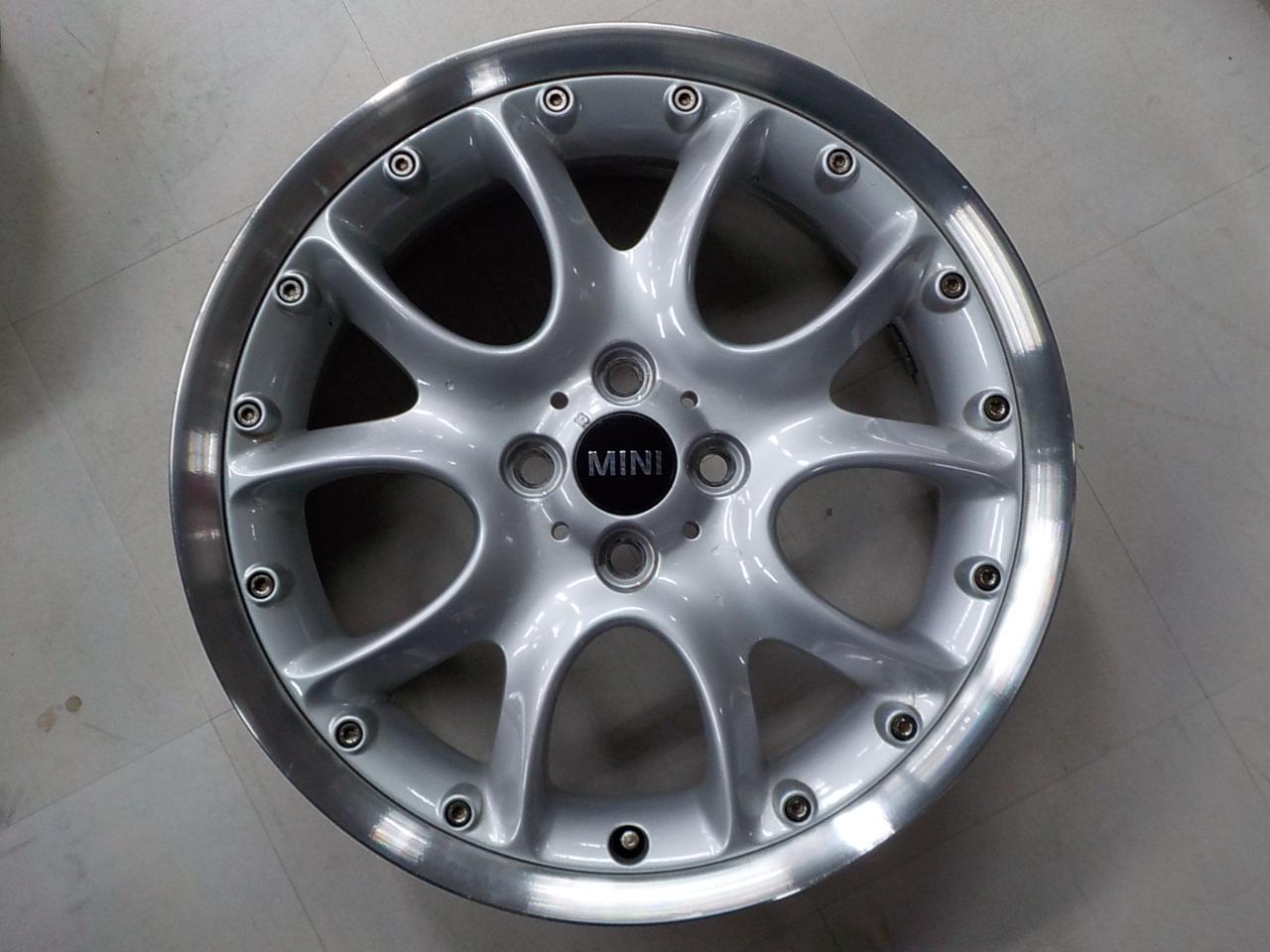 【ホイールのみ4本】BMWミニ純正OP コンポジットウェブスポークR98 | カー用品 アルミホイール 17インチホイールを通販で購入する ...