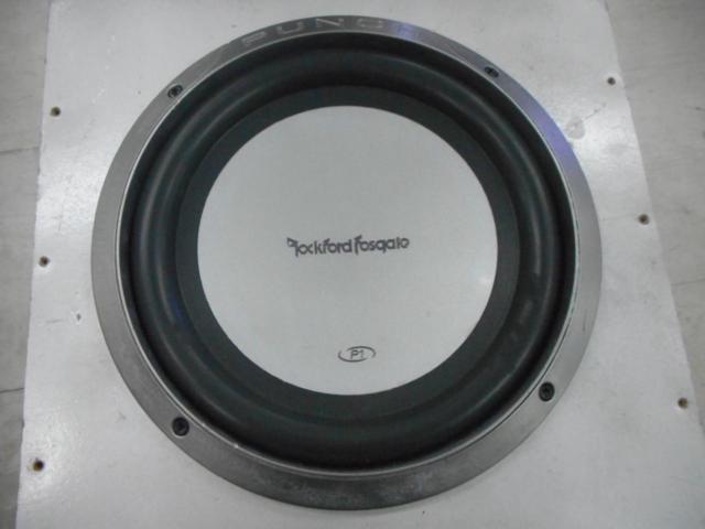 ワケアリ RockFord PUNCH P1 10インチサブウーファー 自作!?BOXおまけです。 | カー用品 スピーカー サブウーハー ...
