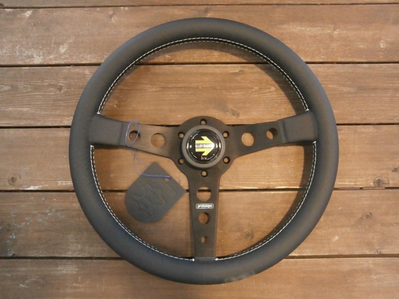 【新品】MOMO PROTOTIPO Φ350 ブラックスポーク | カー用品 インテリア ステアリングを通販で購入する | 中古カー＆バイク ...