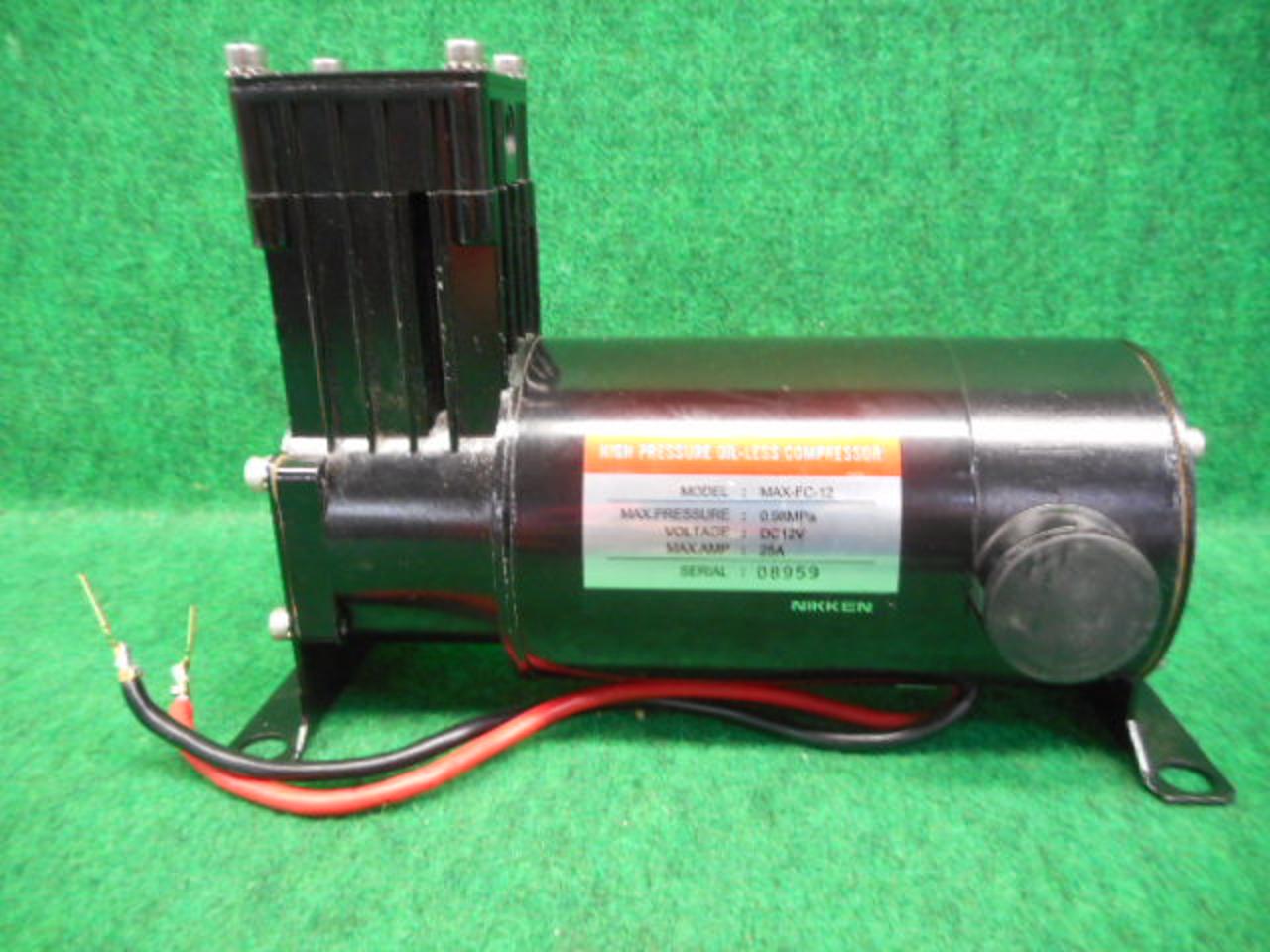 NIKKEN エアーコンプレッサー MAX-FC-12 | 中古品 | アップガレージ 仙台店 | カー用品 その他(カー用品) その他カー用 ...