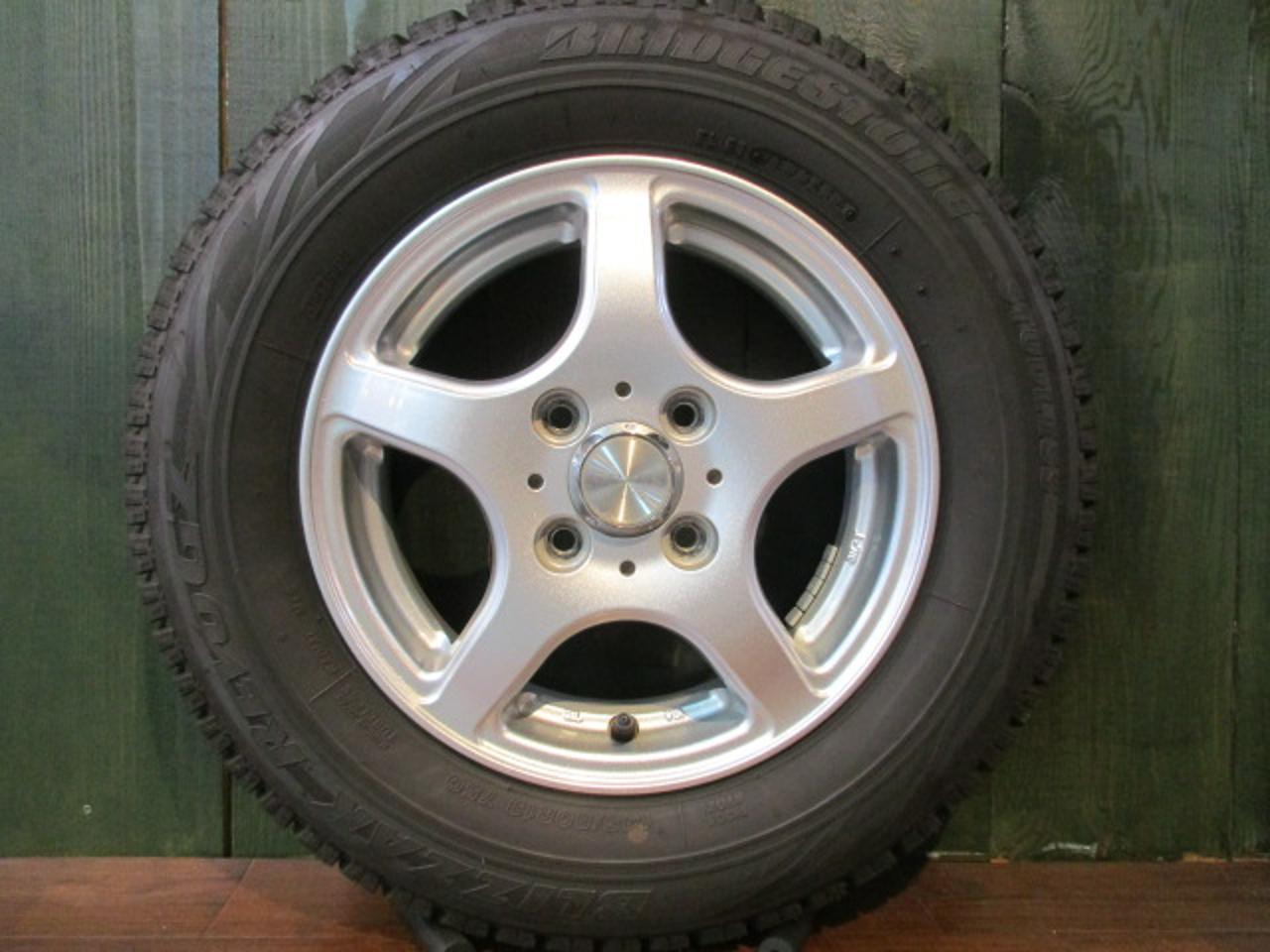 YOKOHAMA GRASS SR+BRIDGESTONE BLIZZAK REVO GZ 4本セット | カー用品 スタッドレスタイヤ ...