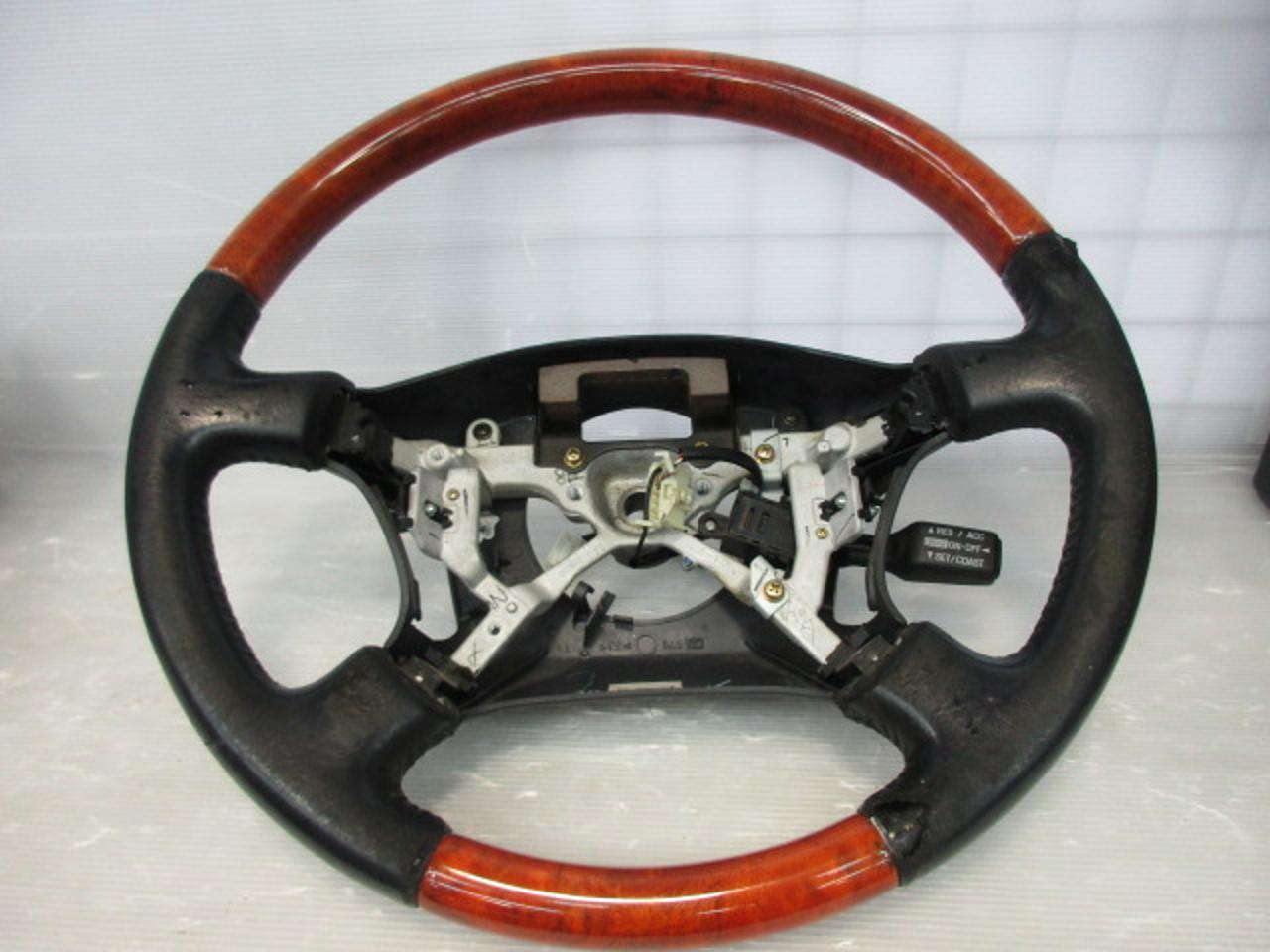 トヨタ純正【セルシオ･UCF20系 後期】ウッドコンビステアリング | カー用品 インテリア ステアリングを通販で購入する | 中古カー ...