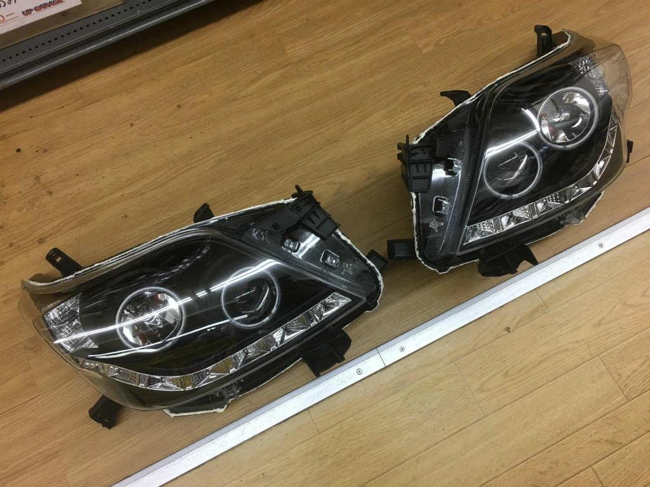 EAGLE EYE CCFLイカリング付きプロジェクターヘッドライト インナーブラック仕様 トヨタ 150系 プラド前期 左右セット 1台分 | カー用品 ボディパーツ ヘッドライトを通販で ...