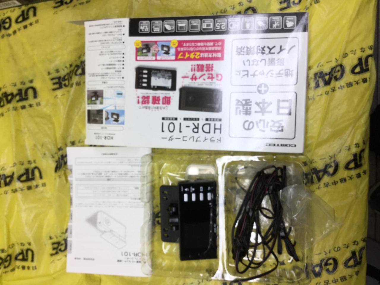 COMTEC HDR-101 ドライブレコーダー | カー用品 電装系 その他電装系を通販で購入する | 中古カー＆バイク用品の販売ならアップガレージ