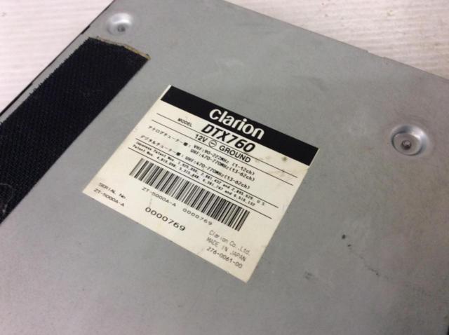 Clarion MAX960HD + DTX760 | カー用品 カーナビ(地デジ） HDDナビ(地デジ)を通販で購入する | 中古カー＆バイク用品の販売ならアップガレージ