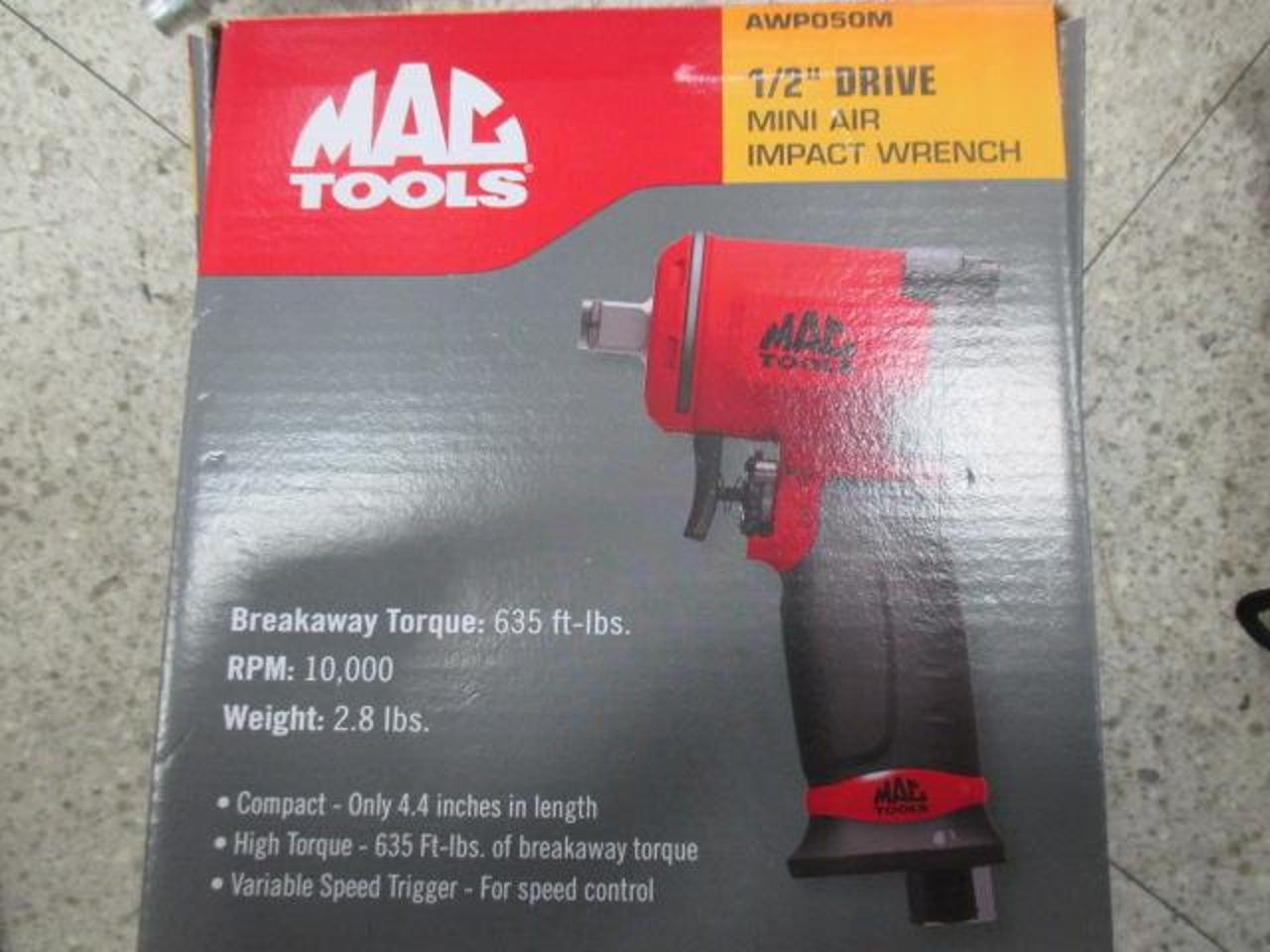 MAC TOOL エアインパクト AWP050M | カー用品 メンテナンス 工具を通販で購入する | 中古カー＆バイク用品の販売ならアップガレージ