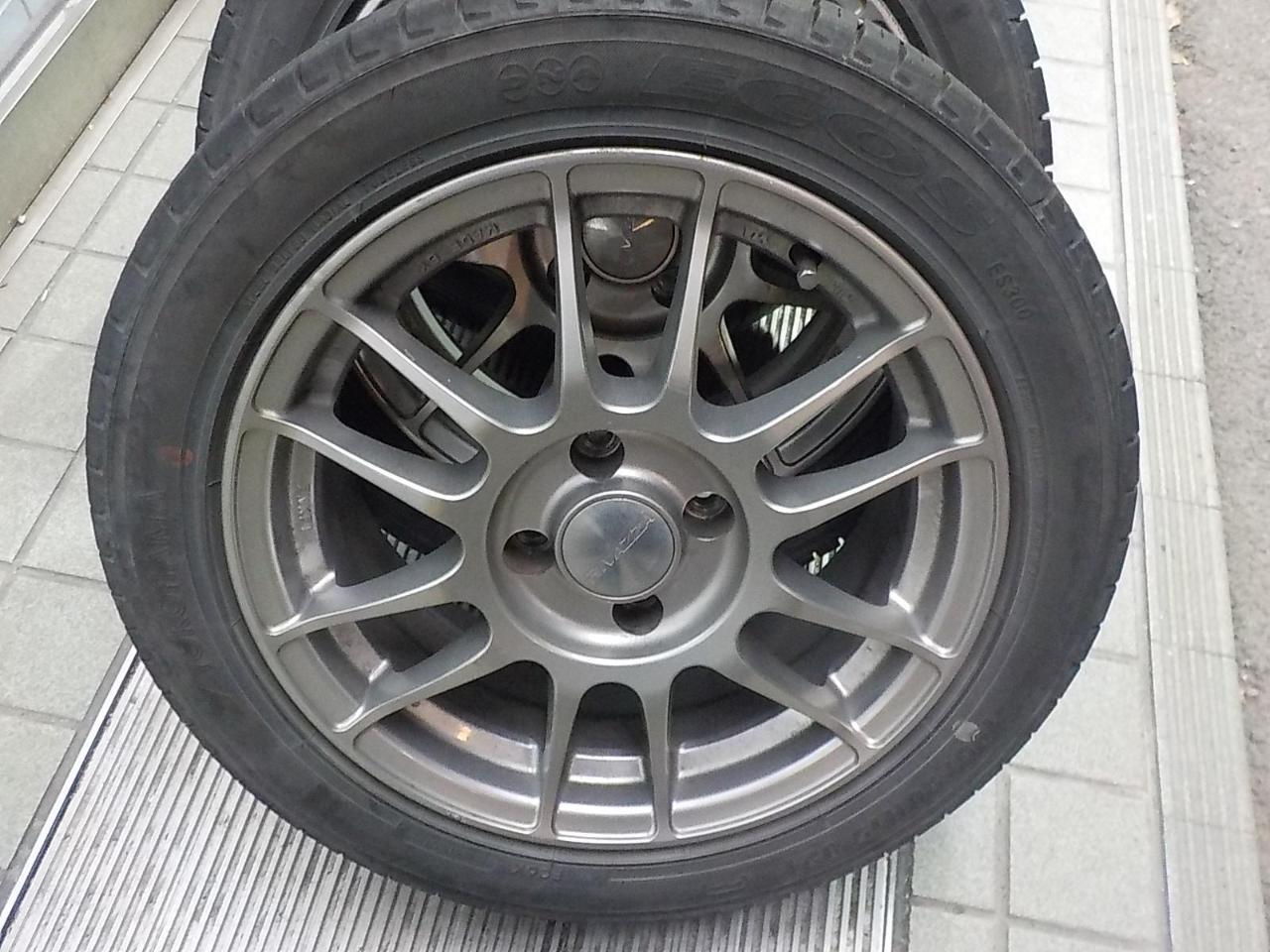 ENKEI RIVAZZA ツイン6本スポークホイール+YOKOHAMA DNA ECOS ES300 | カー用品 タイヤホイールセット ...