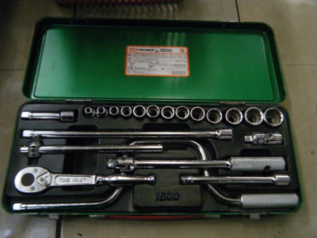※インチ工具セット※ TONE SOCKET WRENCH SET No.1500 | 中古品 | アップガレージ 一宮インター店 | カー ...