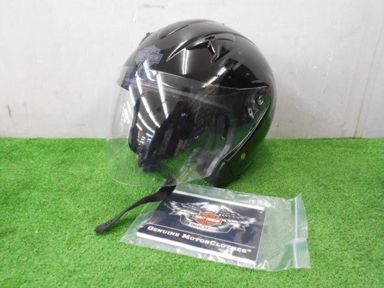 サイズ:57,58cm(M) Harley-Davidson(ハーレーダビッドソン) HD-H17 ジェトヘルメット(HJC FS-33 ...