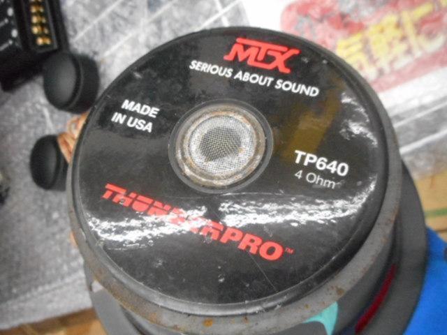 MTX THUNDER PRO TP640 | カー用品 スピーカー 埋め込みスピーカーを通販で購入する | 中古カー＆バイク用品の販売なら ...