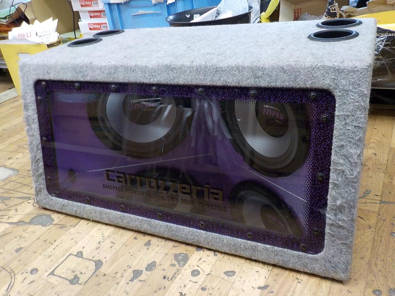 carrozzeria TS-WX250 | カー用品 スピーカー サブウーハースピーカーBOX付を通販で購入する | 中古カー＆バイク用品の販売ならアップガレージ