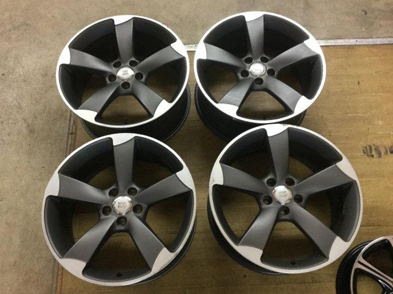 WSP Italy R567 マットグレー5スポーク 19インチアルミホイール 4本 | カー用品 アルミホイール 19インチホイールを通販で ...