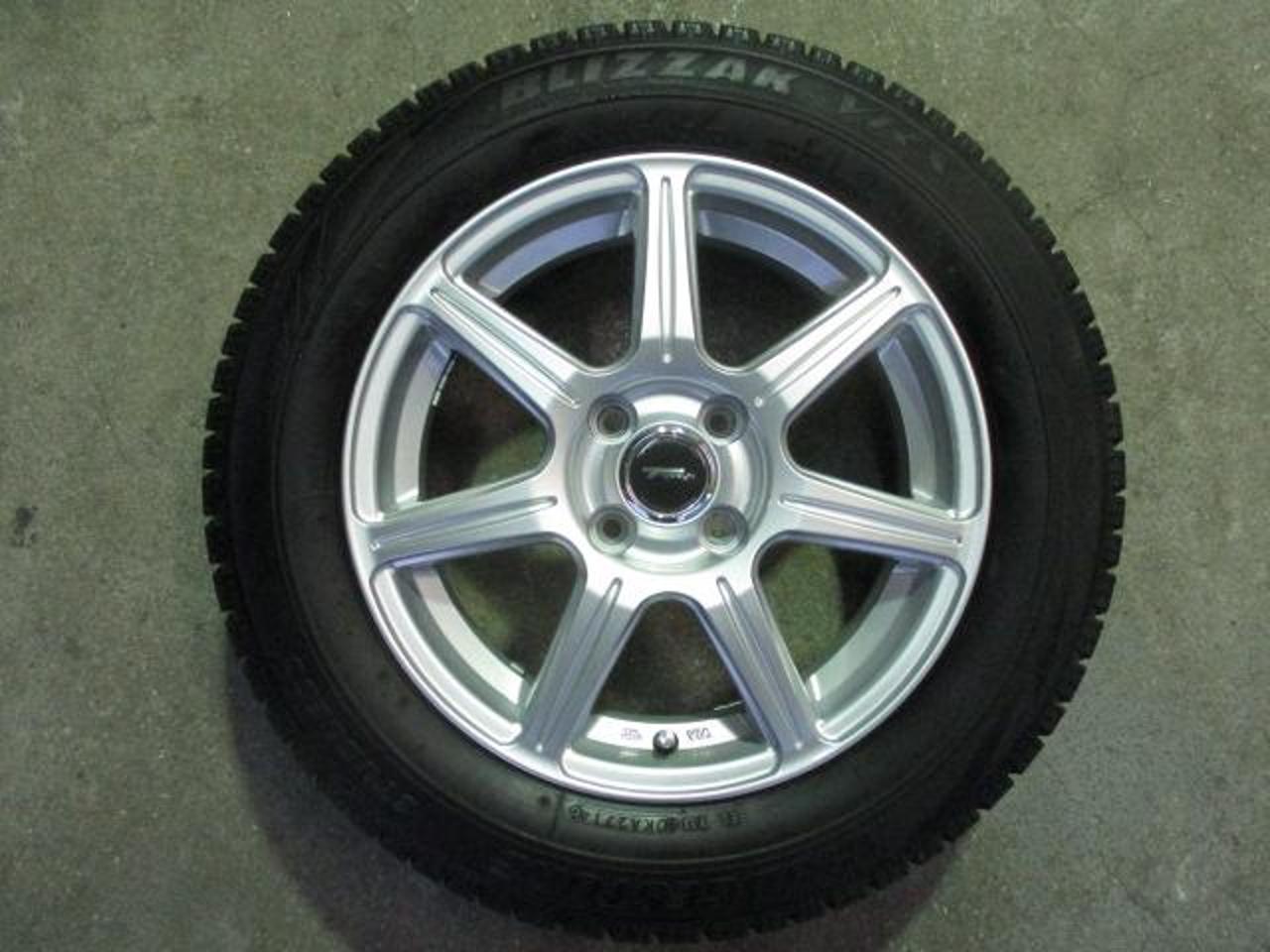 BRIDGESTONE(ブリヂストン) TOPRUN R7+BRIDGESTONE BLIZZAK VRX | カー用品 スタッドレスタイヤホイールセット 15インチスタッドレスタイヤホイール ...