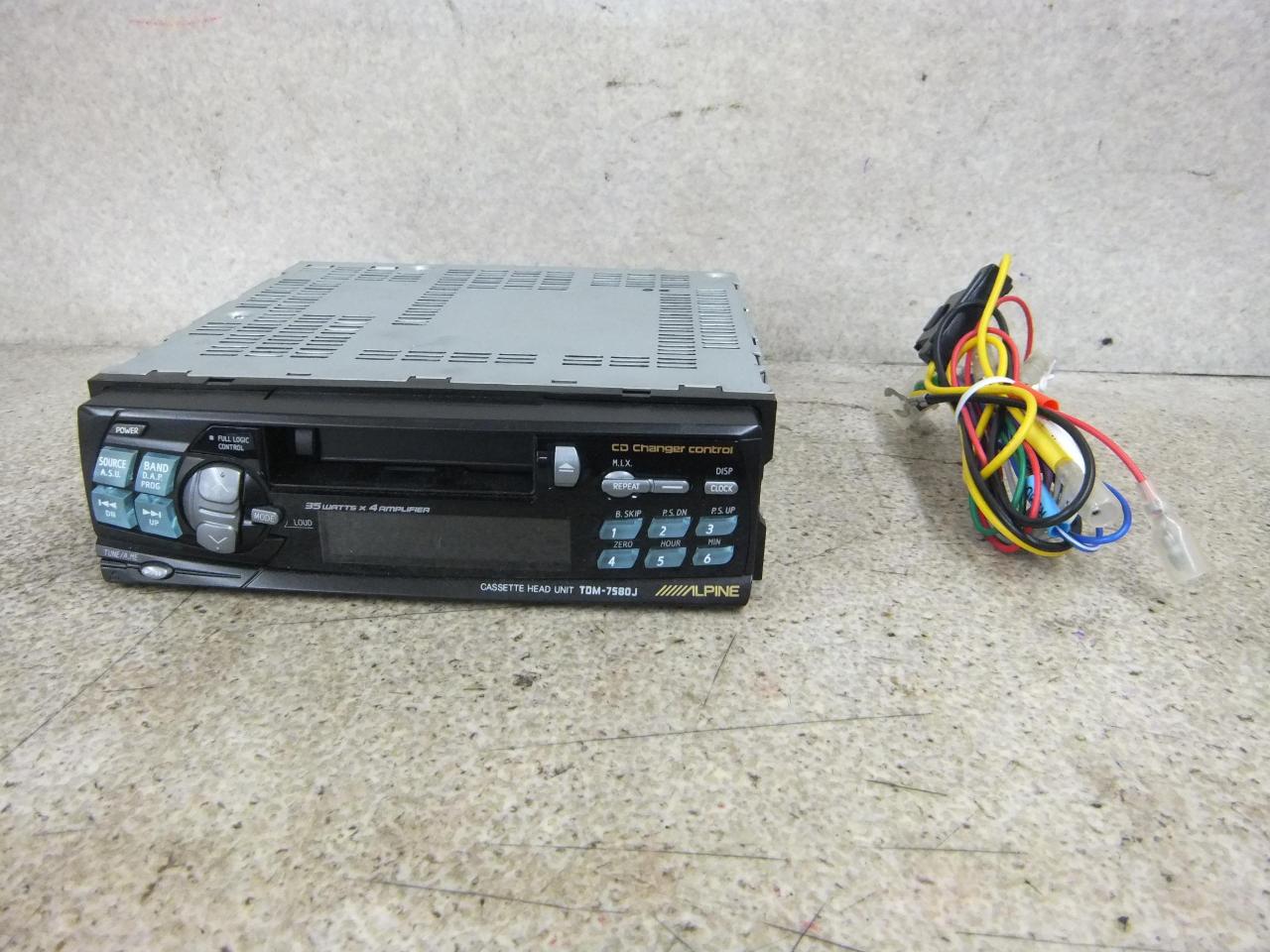 ALPINE TDM-7580J | カー用品 ヘッドユニット カセットチューナーを通販で購入する | 中古カー＆バイク用品の販売ならアップガレージ