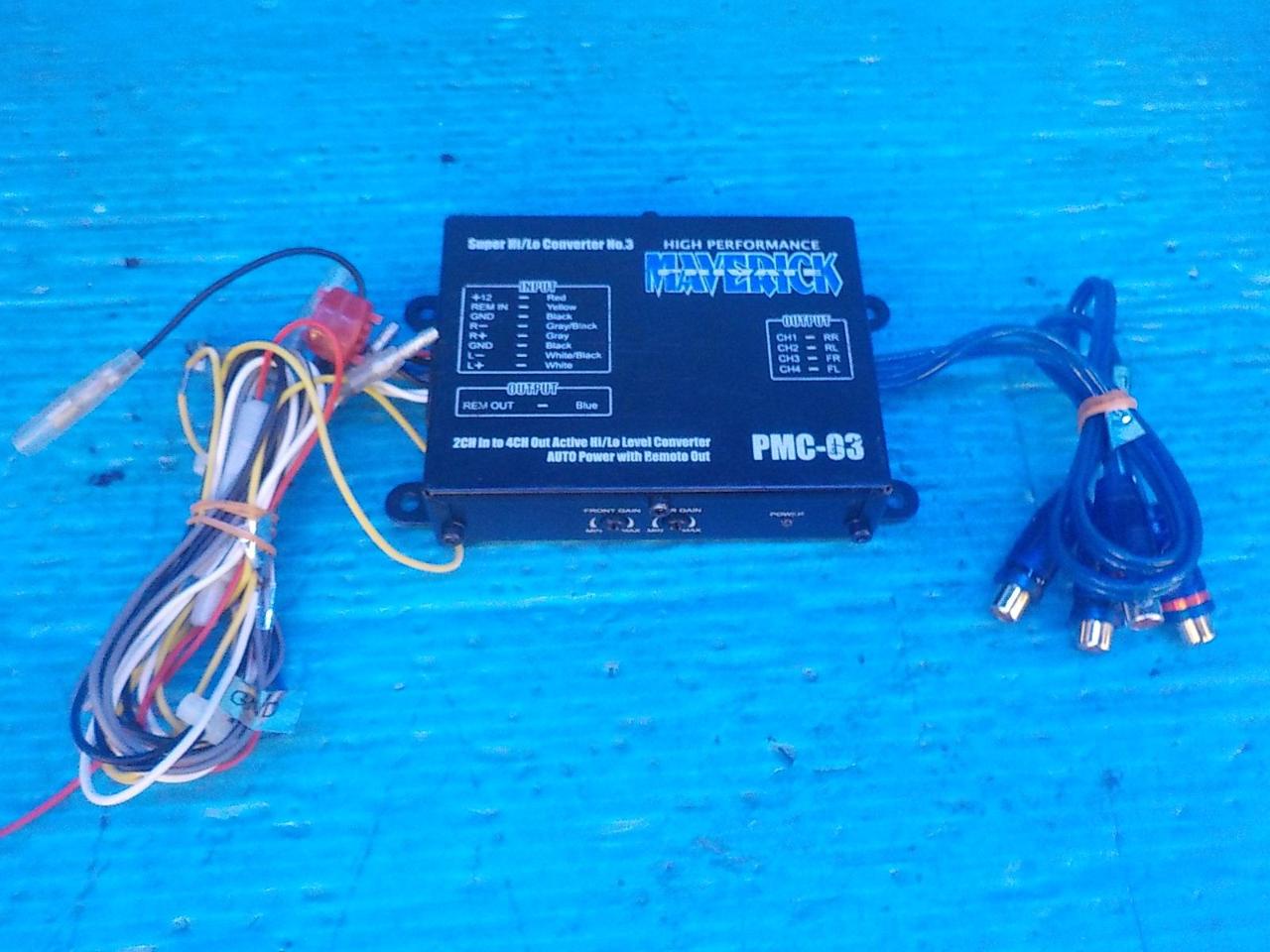 MAVERICK PMC-03 ハイローコンバータ | 中古品 | アップガレージ 越谷店 | カー用品 カーAVアクセサリー オーディオ ...