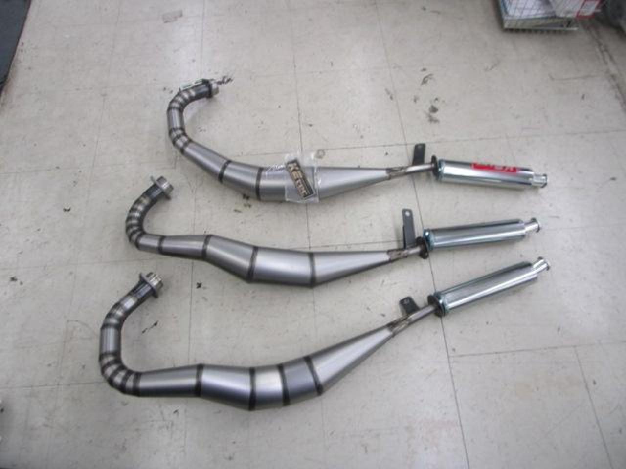 【500SS/KH500】 K2tec(ケイツー・テック) クロスチャンバーTYPE-2 | バイク用品 マフラー チャンバー(二輪)を通販で購入する | 中古カー＆バイク用品の販売ならアップガレージ