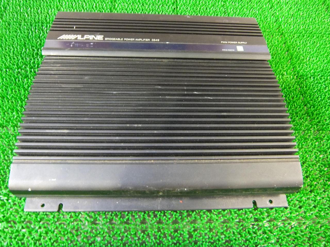 ALPINE 3549★2chパワーアンプ★ | 中古品 | アップガレージ 千葉八千代店 | カー用品 アンプを通販で購入する | 中古カー＆バイク用品の販売ならアップガレージ