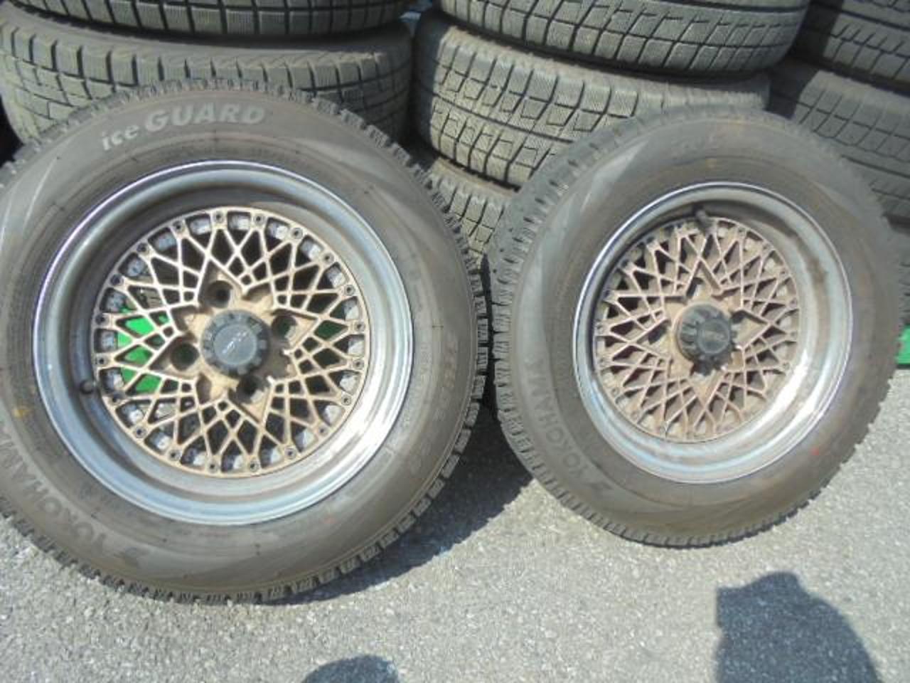 IMPUL(インパル) PROMESH ブロンズ+YOKOHAMA iceGUARD iG10(スタッドレス) ドリフト練習用に | 中古品 ...