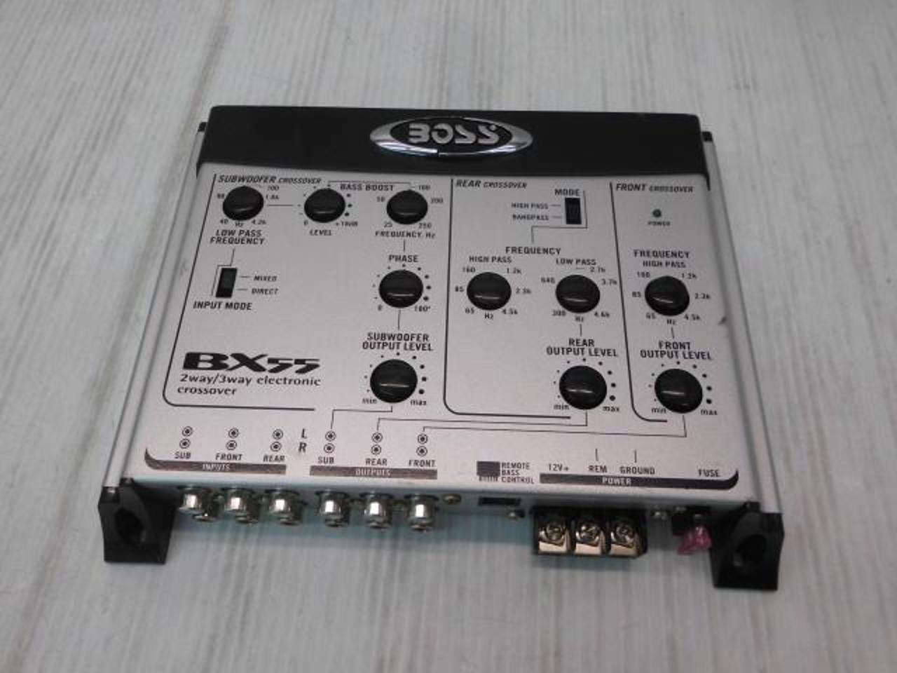 BOSS BX55 クロスオーバー | 中古品 | アップガレージ 広島西条店 | カー用品 アンプ その他アンプを通販で購入する | 中古 ...