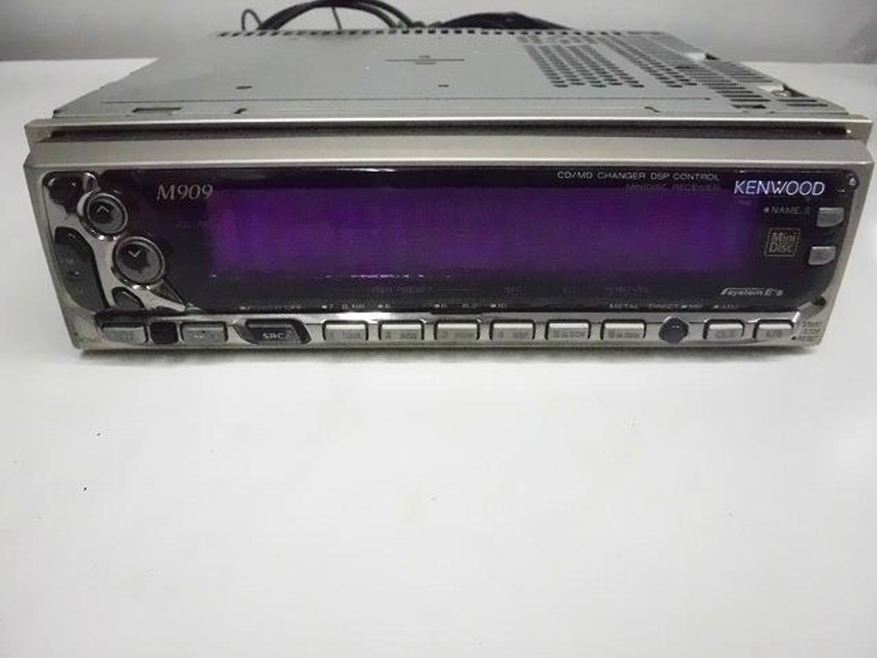 KENWOOD M909 | カー用品 ヘッドユニット MDチューナーを通販で購入する | 中古カー＆バイク用品の販売ならアップガレージ