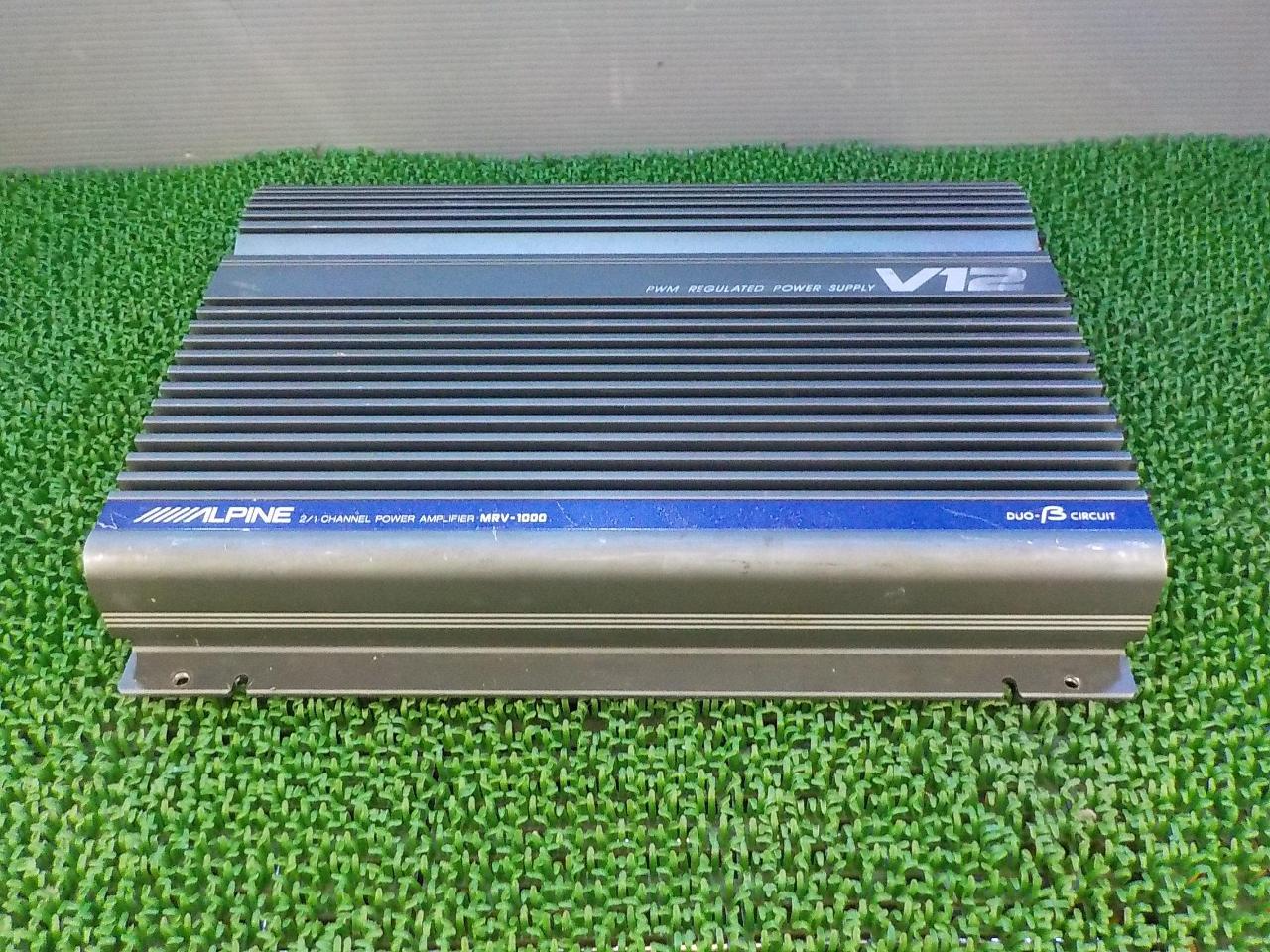 ALPINE(アルパイン) MRV-1000 | 中古品 | アップガレージ 横浜戸塚店 | カー用品 アンプを通販で購入する | 中古カー ...