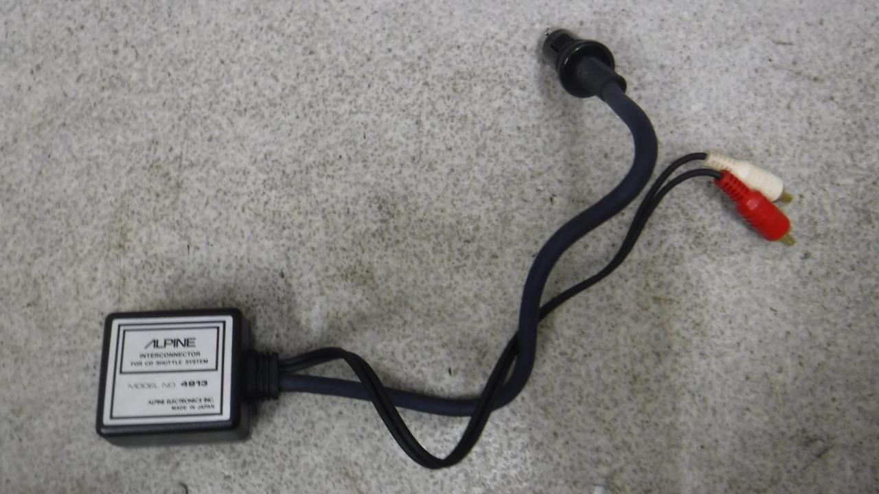 ALPINE MODEL No.4913 インターコネクター | カー用品 カーAVアクセサリー オーディオカプラー・ケーブル類を通販で購入 ...