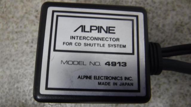 ALPINE MODEL No.4913 インターコネクター | カー用品 カーAVアクセサリー オーディオカプラー・ケーブル類を通販で購入 ...