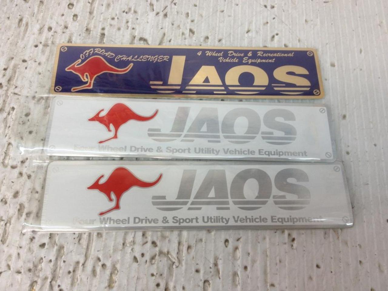 JAOS ステッカー3枚 | 新古品 | アップガレージ 岐阜店 | カー用品 その他(カー用品) その他カー用品を通販で購入する | 中古 ...