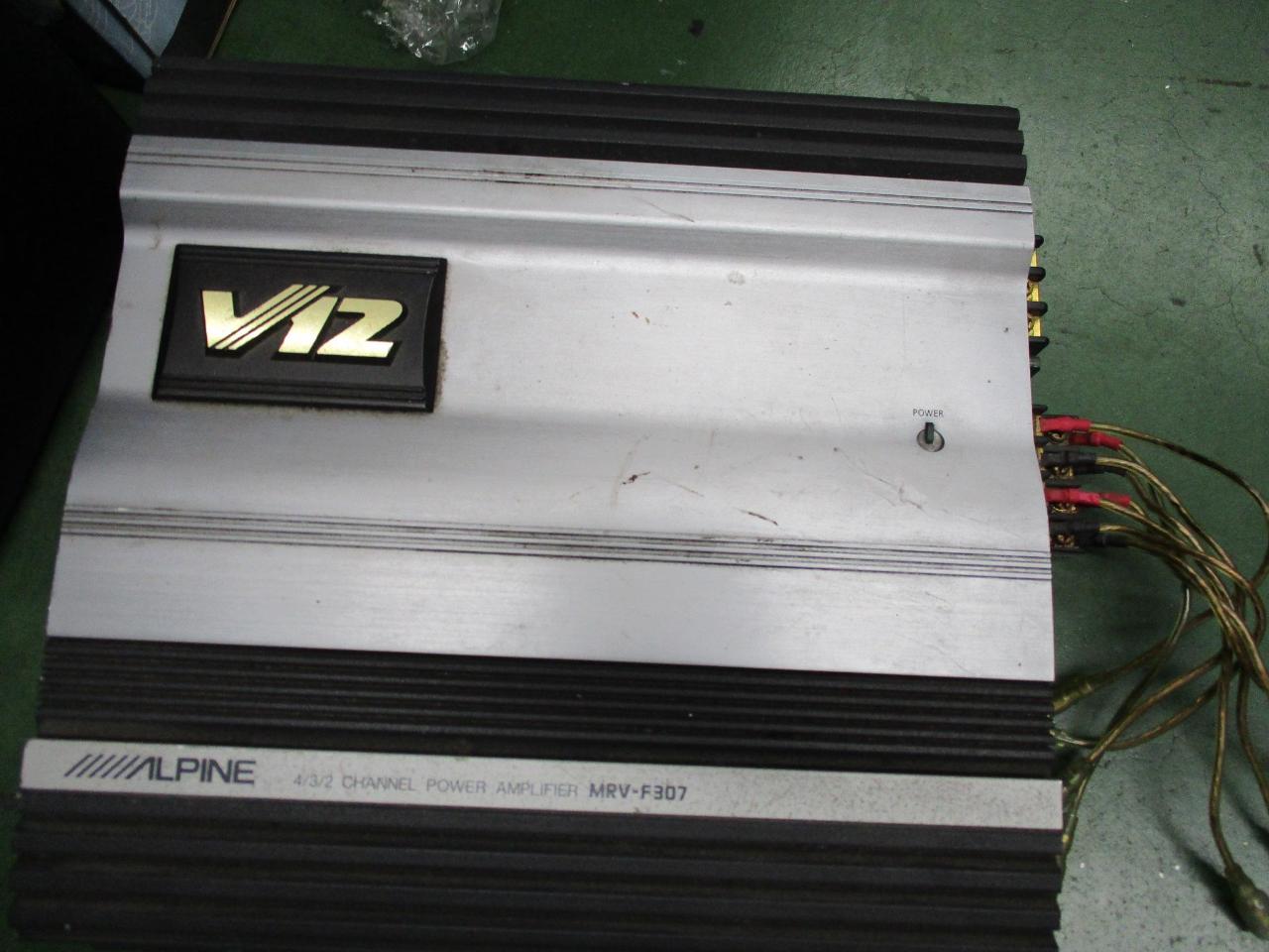 ALPINE MRV-F307 | カー用品 アンプを通販で購入する | 中古カー＆バイク用品の販売ならアップガレージ