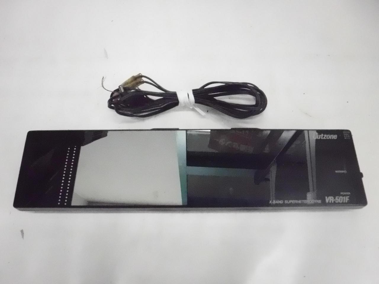 Outzone VR-501F ミラー型レーダー | 中古品 | アップガレージ 大阪住之江店 | カー用品 電装系 レーダー探知機を通販で購入する | 中古カー＆バイク用品の販売ならアップガレージ