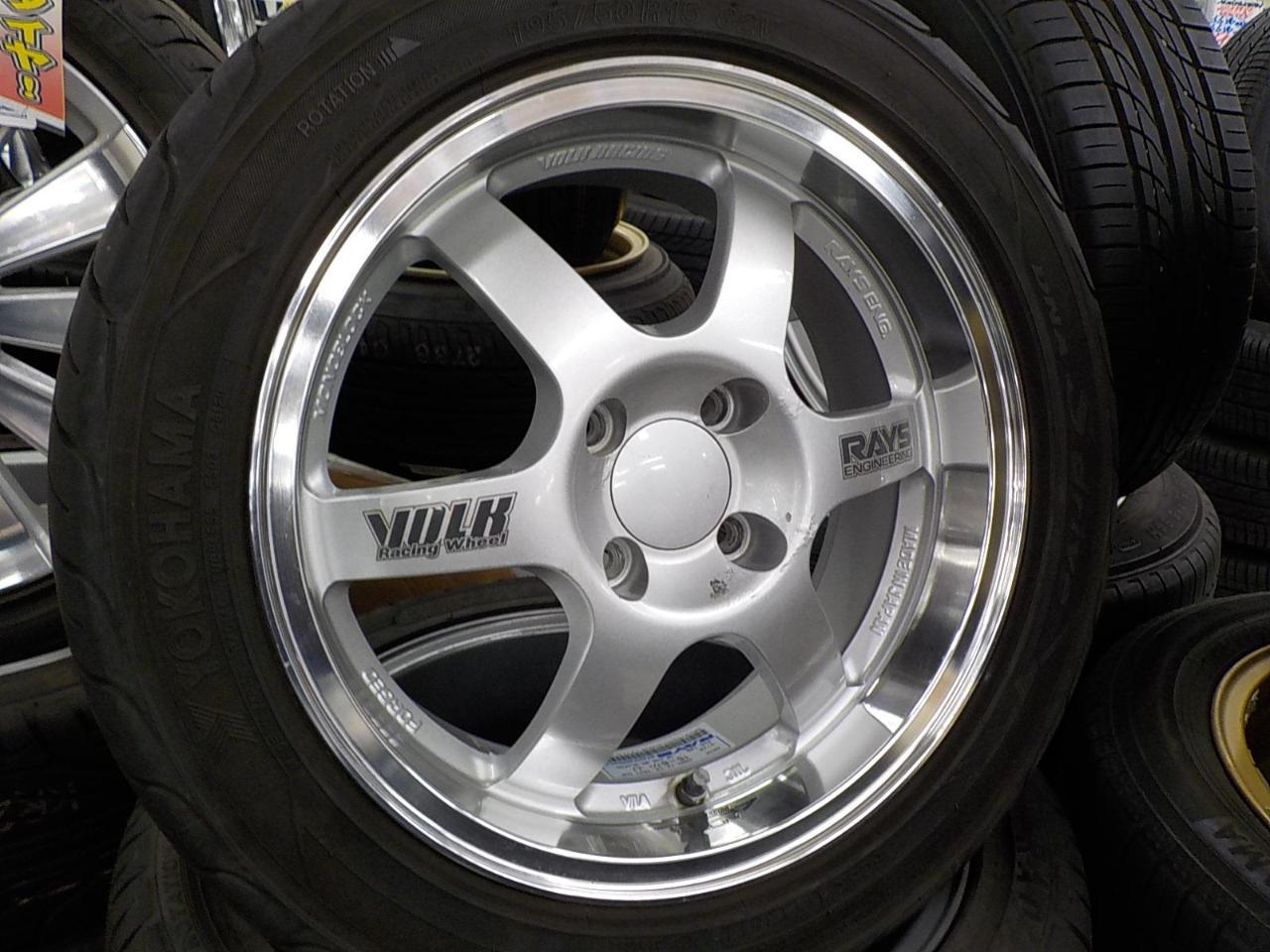RAYS VOLK RACING TE37 CUP + YOKOHAMA DNA S’drive ★コンパクトカーオーナー様必見★ | カー ...