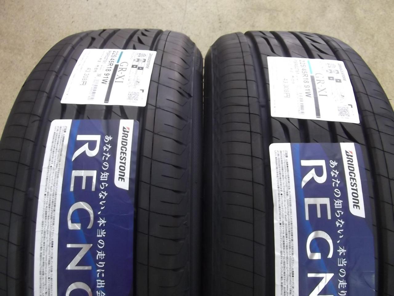 BRIDGESTONE REGNO GR-XI 91W | カー用品 タイヤ 18インチタイヤを通販で購入する | 中古カー＆バイク用品の販売 ...
