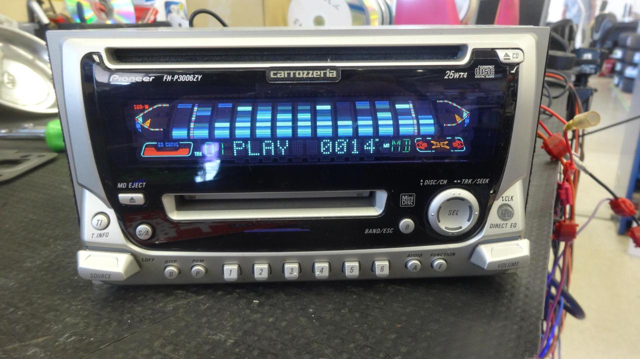 FH-P3006ZY 2DIN CD/MDチューナー | カー用品 ヘッドユニット MD+CDを通販で購入する | 中古カー＆バイク用品の販売 ...