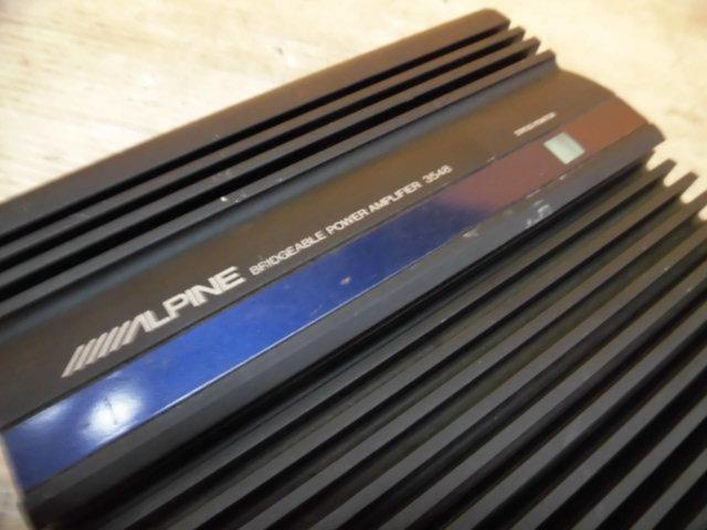 ALPINE 3548 2chパワーアンプ | 中古品 | アップガレージ 宇都宮店 | カー用品 アンプを通販で購入する | 中古カー ...