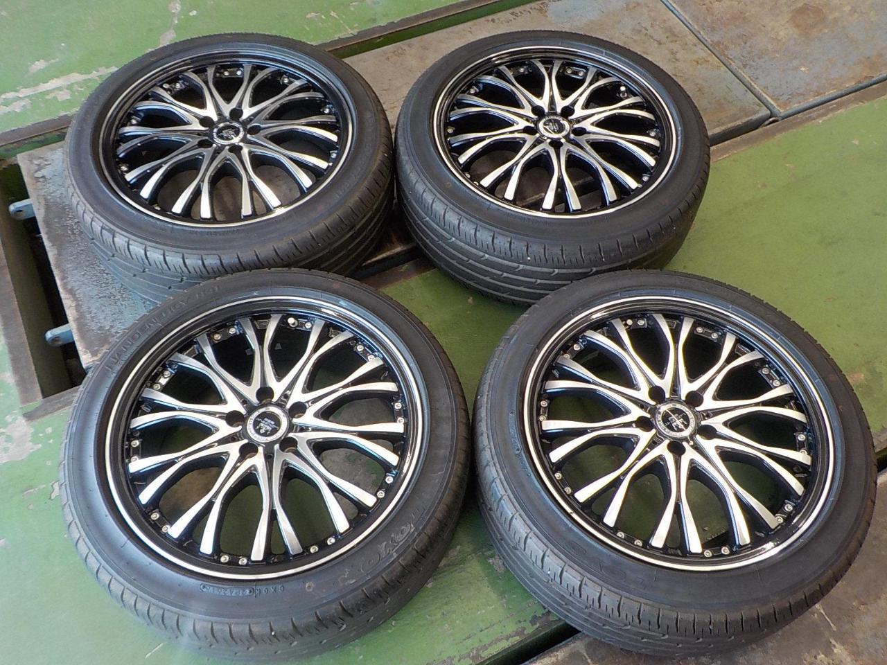 BADX(バドックス) 632 LOXARNY(ロクサーニ) LOXARNY ZAVERTEX (5HOLE) + TOYO NANOENERGY R4 | カー用品 タイヤホイールセット ...