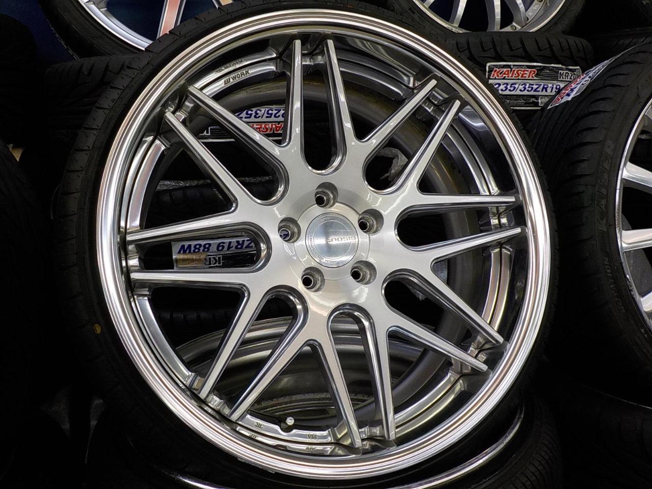 WORK(ワーク) GNOSIS(グノーシス) CV202 + CORSA 2233 | カー用品 タイヤホイールセット 20インチタイヤ ...