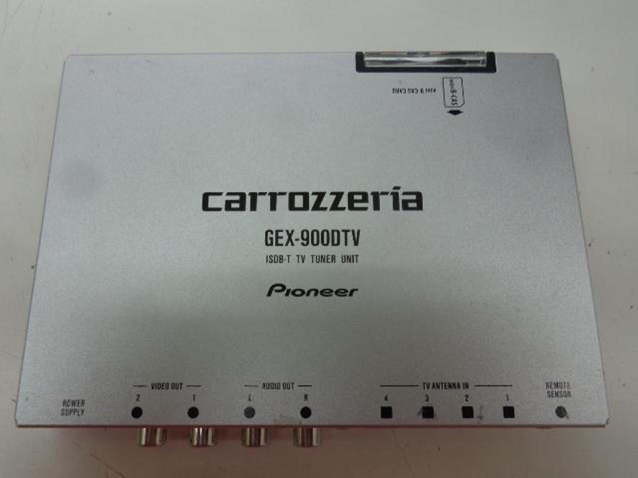 carrozzeria GEX-900DTV | カー用品 モニター・地デジ 地デジチューナー（フルセグ）を通販で購入する | 中古カー＆バイク用品の販売ならアップガレージ