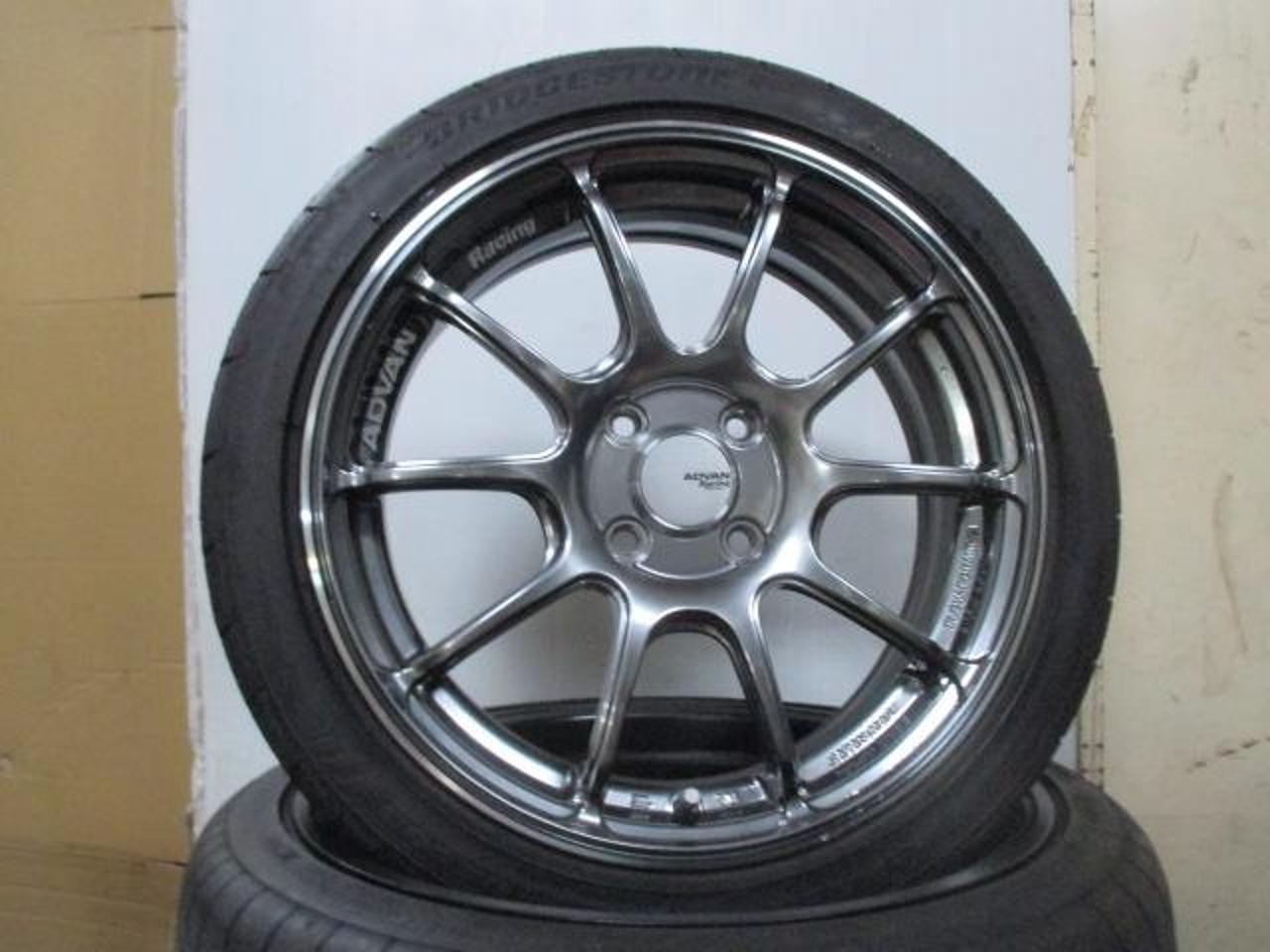 YOKOHAMA(ヨコハマ) ADVAN Racing(アドバンレーシング) RZ2 レーシングハイパーブラック&リング ...