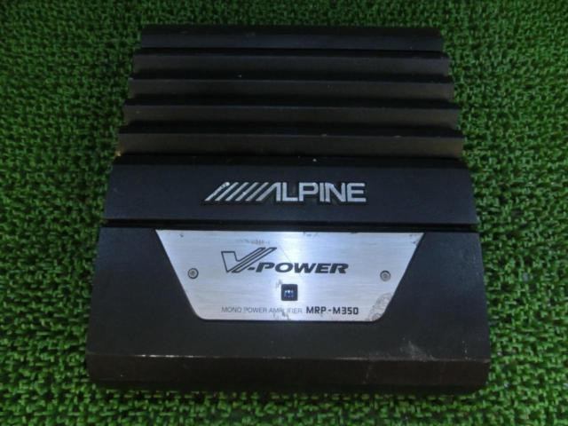 ALPINE MRP-M350 | 中古品 | アップガレージ 横浜戸塚店 | カー用品 アンプを通販で購入する | 中古カー＆バイク用品の ...