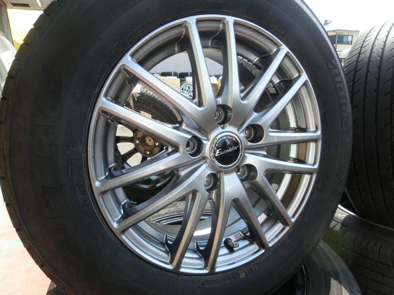 HOT STUFF(ホットスタッフ) Exceeder(エクシーダー) E01 + BRIDGESTONE ECOPIa LUFT RV ...