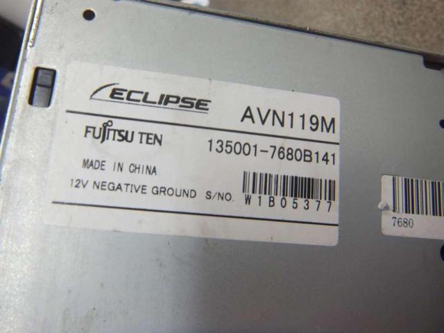ECLIPSE AVN119M | カー用品 カーナビ(地デジ） AV一体メモリーナビ（地デジ）を通販で購入する | 中古カー＆バイク用品の販売ならアップガレージ