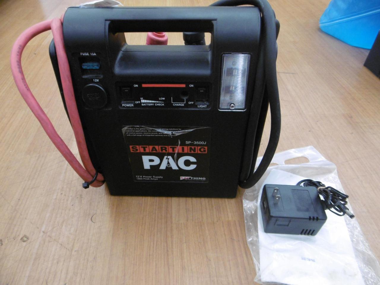 STARTING PAC SP-3500J ジャンプスターター | カー用品 メンテナンス その他メンテナンスを通販で購入する | 中古カー ...