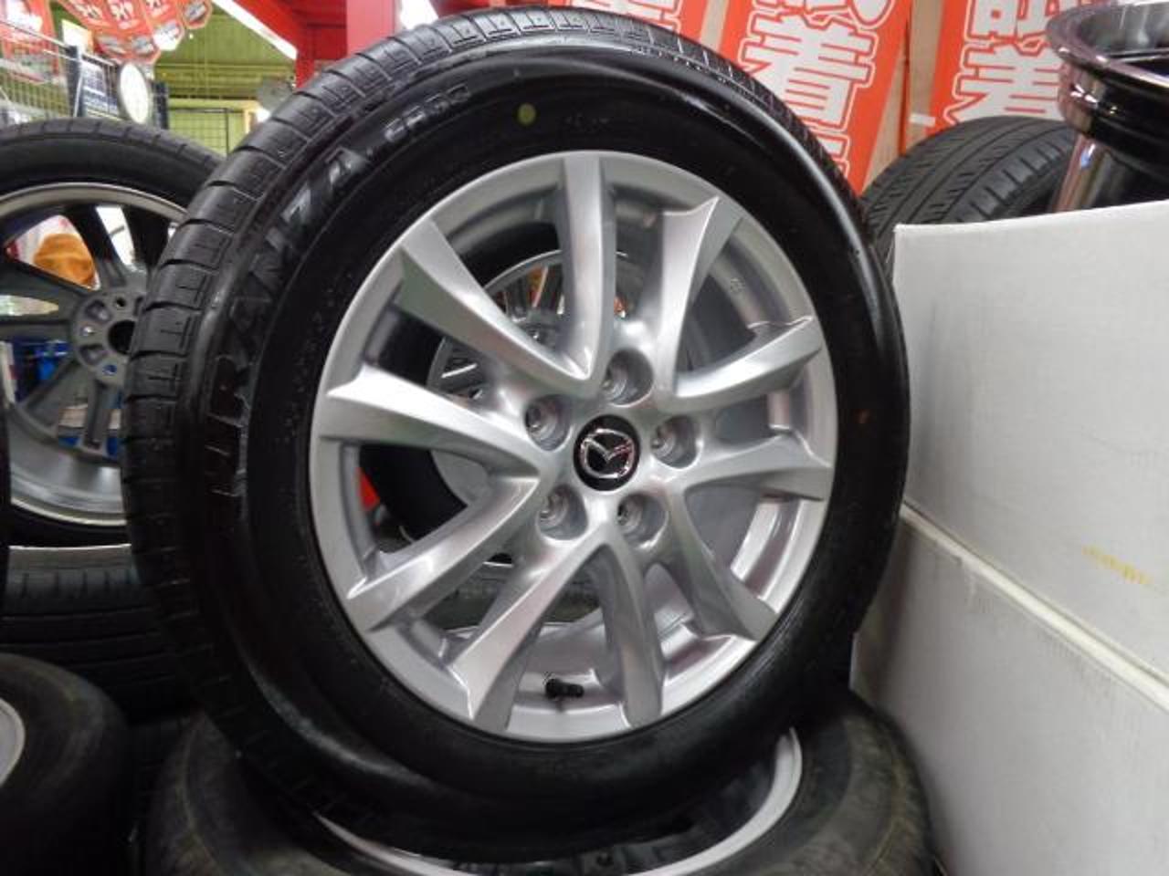 MAZDA BM系アクセラ純正ホイール + BRIDGESTONE TURANZA ER33 | 中古品 | アップガレージ ホイールズ厚木 ...
