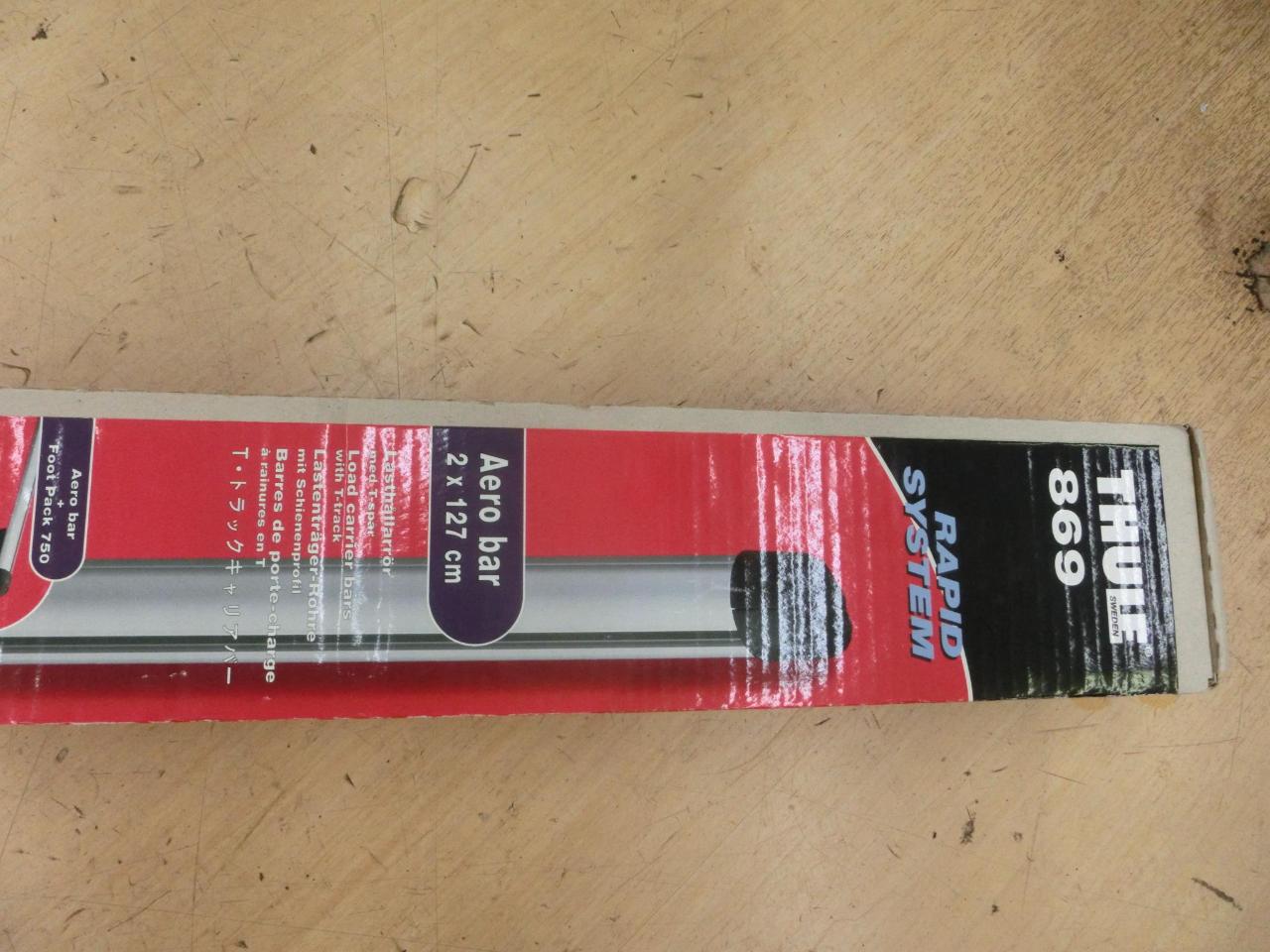 THULE(スーリー) 869 アルミエアロバー | カー用品 キャリアを通販で購入する | 中古カー＆バイク用品の販売ならアップガレージ