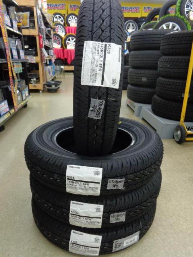 BRIDGESTONE K305 4本セット | カー用品 タイヤ 12インチタイヤを通販で購入する | 中古カー＆バイク用品の販売ならアップガレージ