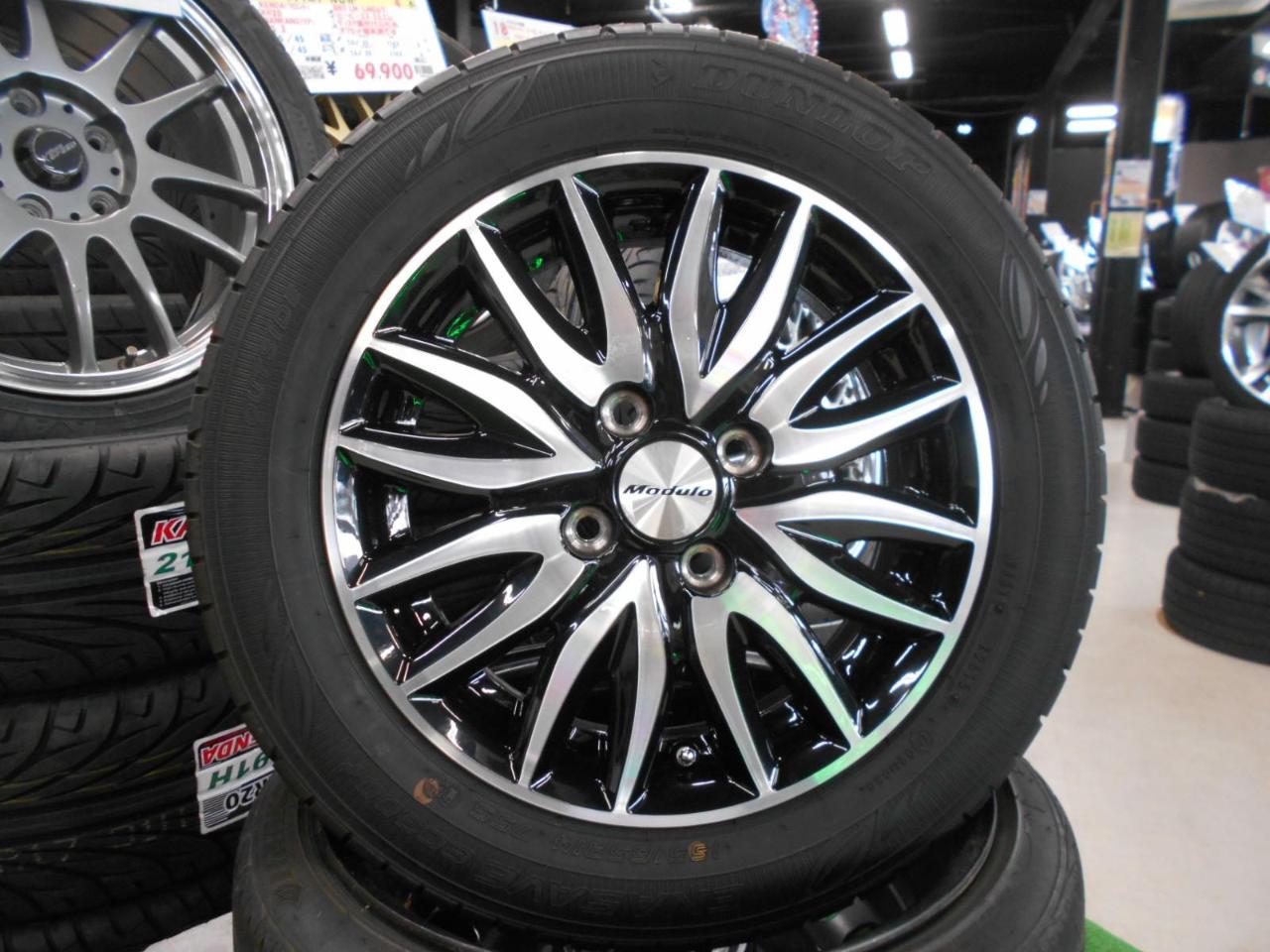 【レア物入荷!!】Modulo MG-009 + DUNLOP ENASAVE EC300(2015年製) | カー用品 タイヤホイールセット 14インチタイヤホイールセットを通販で購入する ...