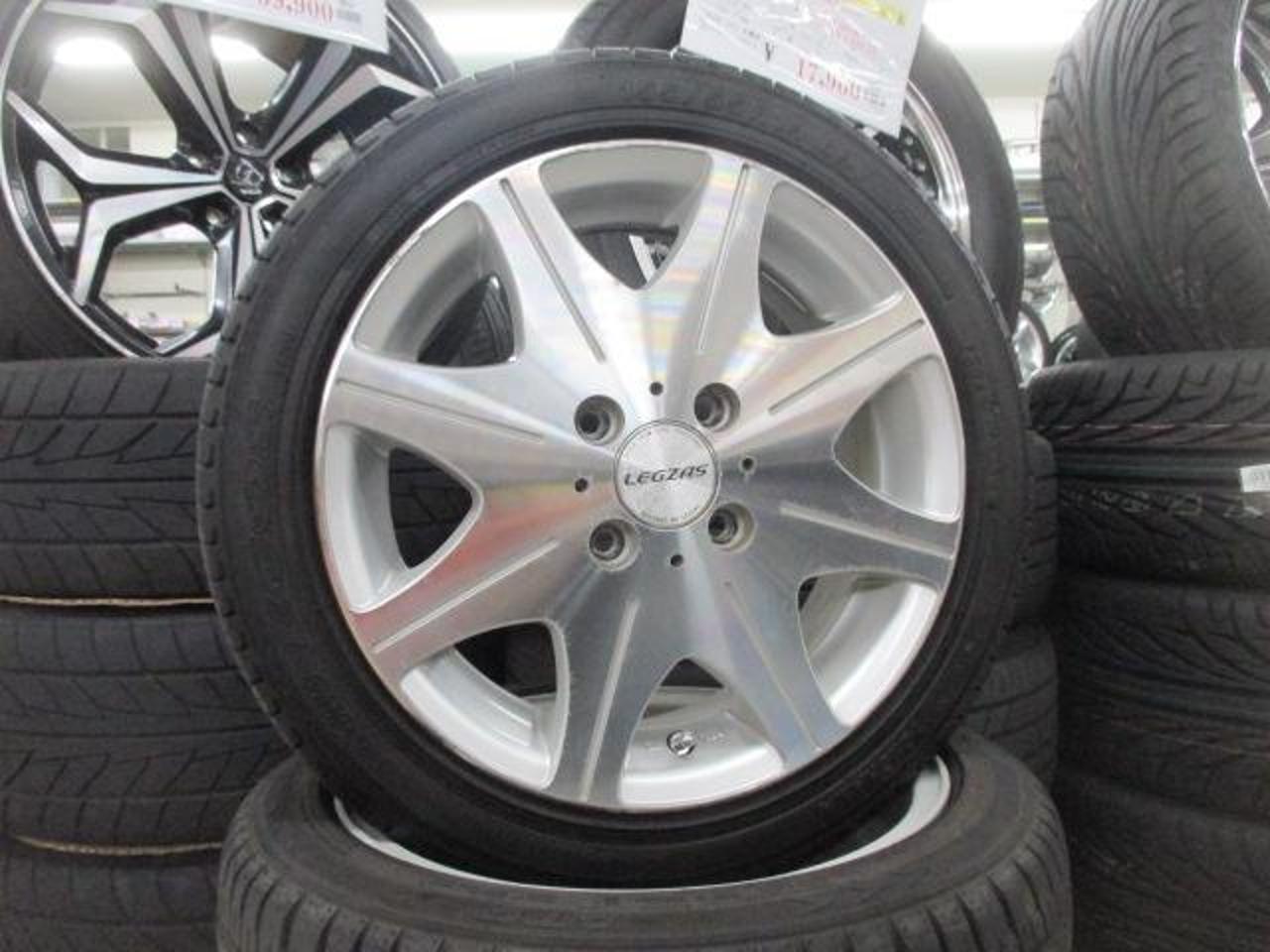 HOT STUFF Stich LEGZAS D800 シルバーポリッシュ + ATR ATR-K + YOKOHAMA ECOS ES300 ...