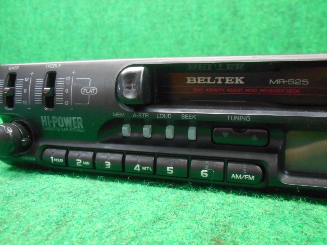 ★希少モデル★ BELTEK(ベルテック) MR-525 【1DIN FM/AM オートリバース カセットデッキ】 | 新古品 | アップ ...