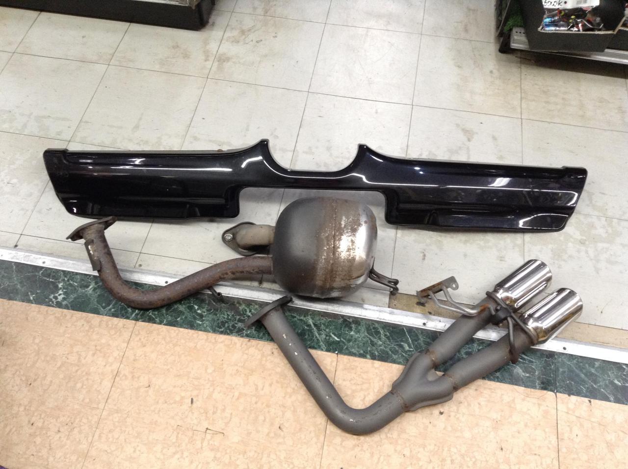 【ヴィッツ/NCP91】 MODELLISTA センタースポーツマフラー + センターマフラーガーニッシュ | カー用品 吸気・排気系 ...