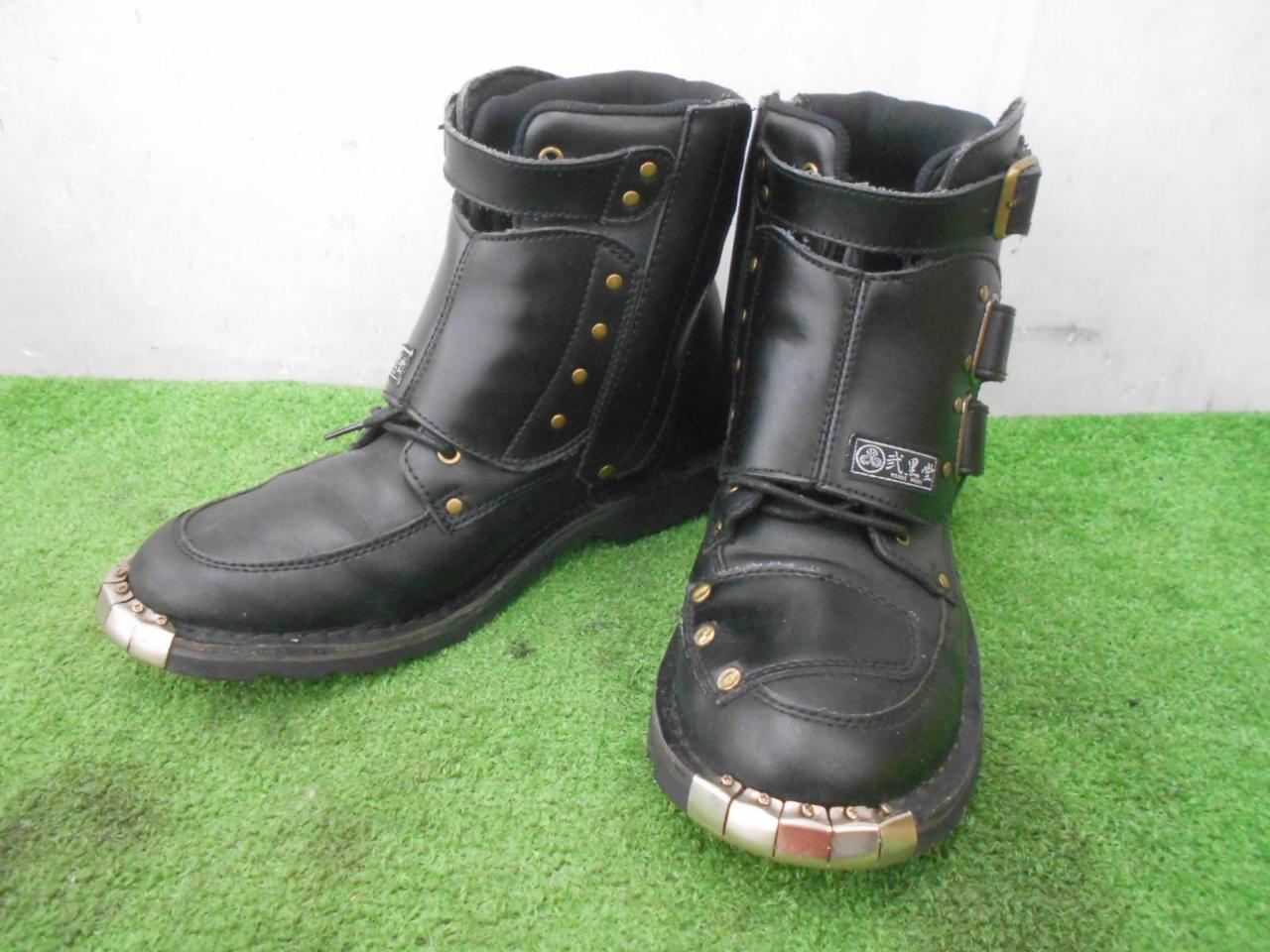 【サイズ:26cm】弐黒堂(シッコクドウ) 兼光(カネミツ)スピードライドジッパーブーツ/WBBN-02【いざ出陣!!】 | 中古品 ...
